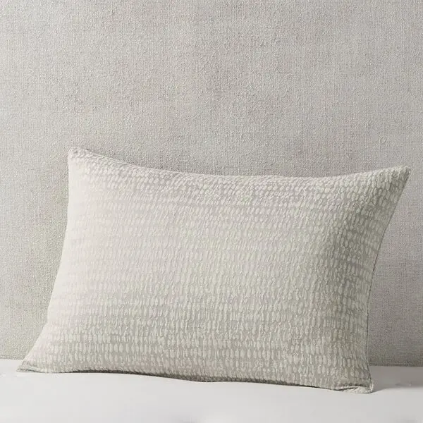 HUDSON PARK COLLECTION Abstract Speckle King Sham Set Exclusive - Grey