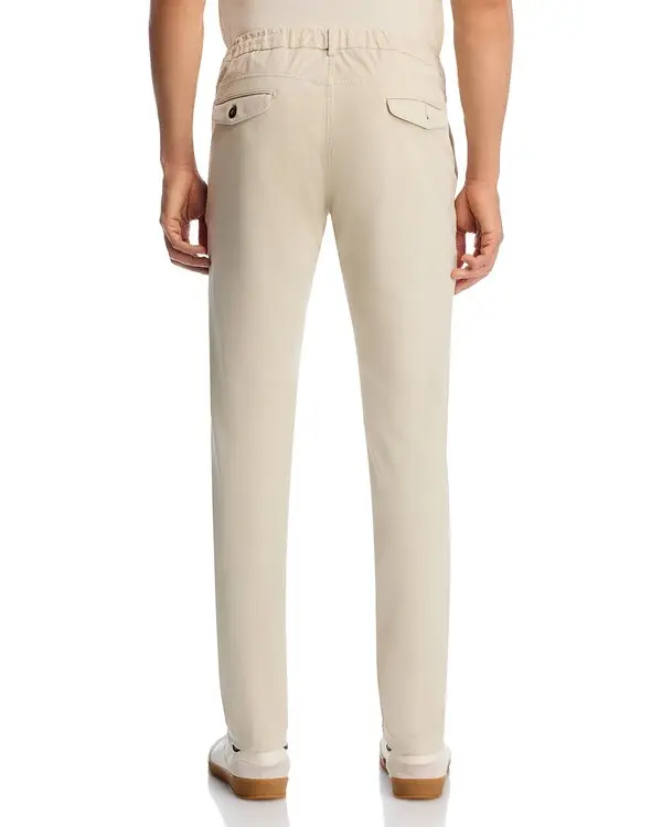 Eleventy Jersey Jogger Pants - Sand