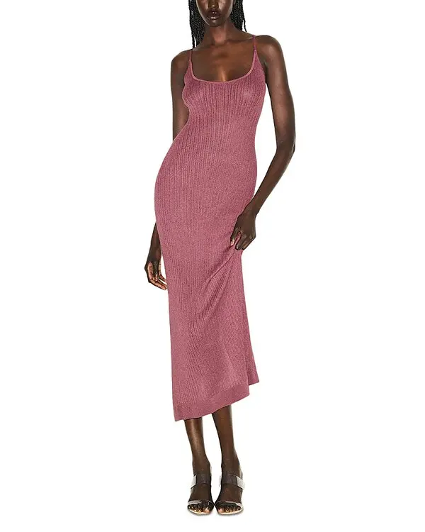 SKIMS Sheer Knit Midi Dress