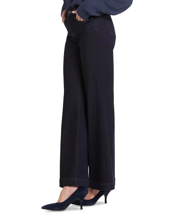 NYDJ Teresa Mid-rise Wide Leg Jeans
