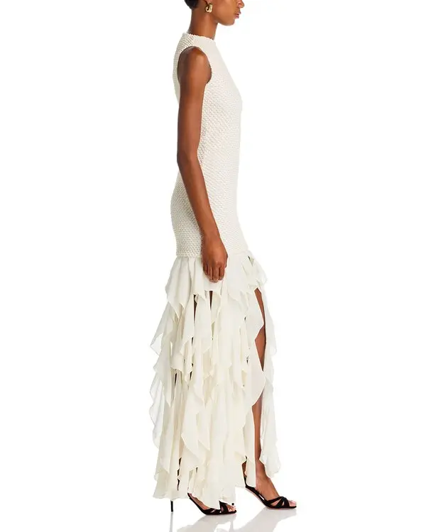PatBO Ruffled Gown