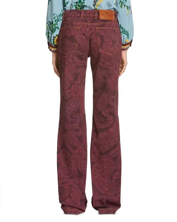 Etro Flared Leg Jeans