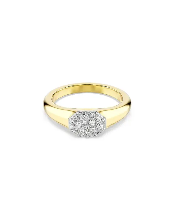SWAROVSKI Dextera Pave Crystal Cluster Ring - Gold
