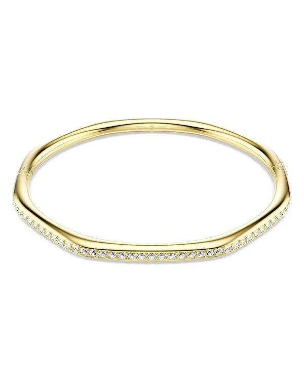 SWAROVSKI Dextera Pave Crystal Bangle Bracelet - Gold