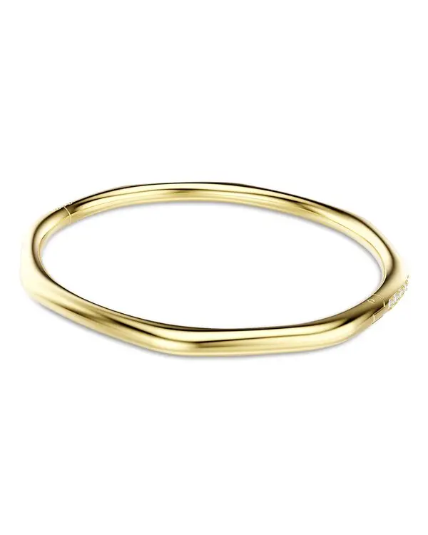 SWAROVSKI Dextera Pave Crystal Bangle Bracelet - Gold
