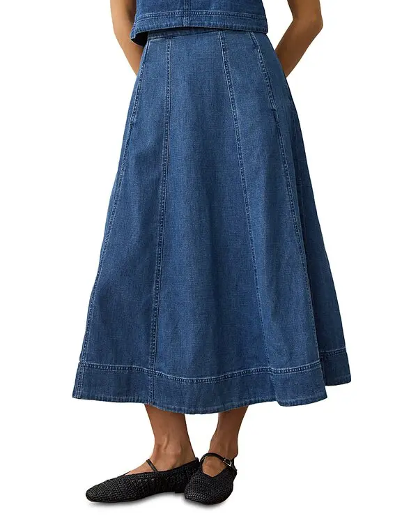 Marine Layer Lainey Denim Skirt
