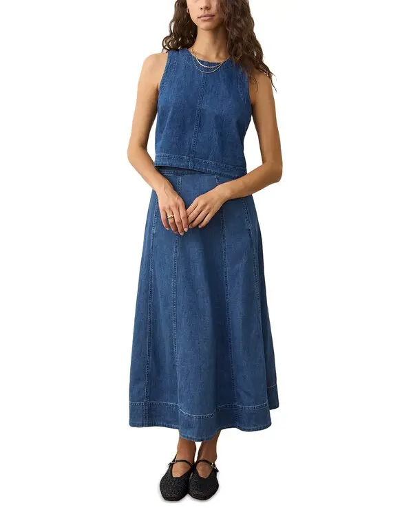 Marine Layer Lainey Denim Skirt