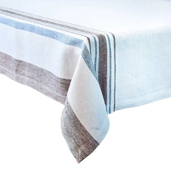 JULISKA Danish Stripe Tablecloth, 52 Square