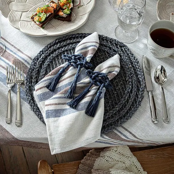 JULISKA Le Panier Placemat - Navy