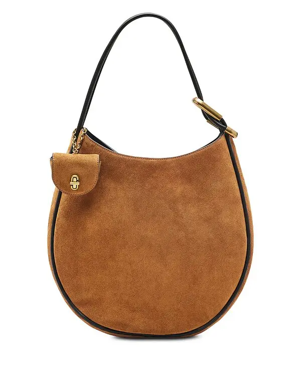 Marc Jacobs The Suede Large Dual Hobo Bag - Copper