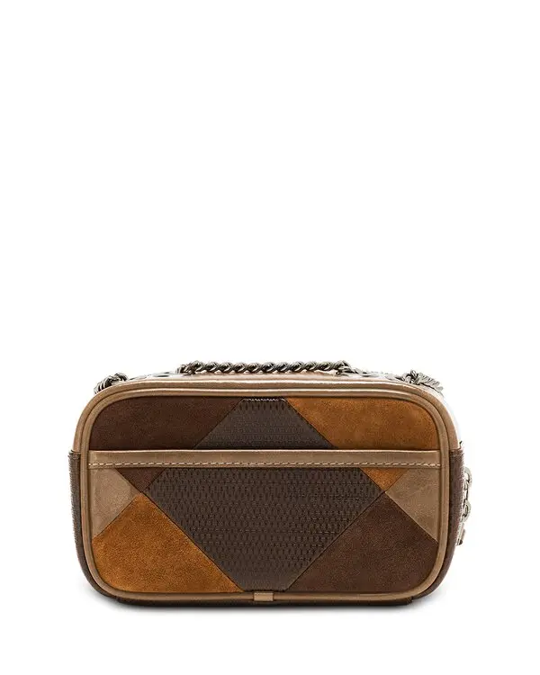Marc Jacobs The Suede Patchwork Softshot - Brown Multi