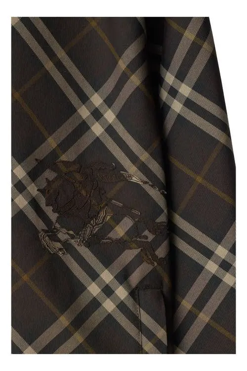 Burberry Reversible Check Hooded Jacket