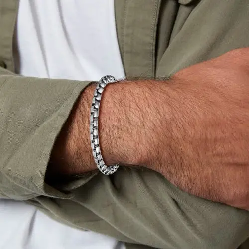 Lucky Brand Tone Box Chain Bracelet