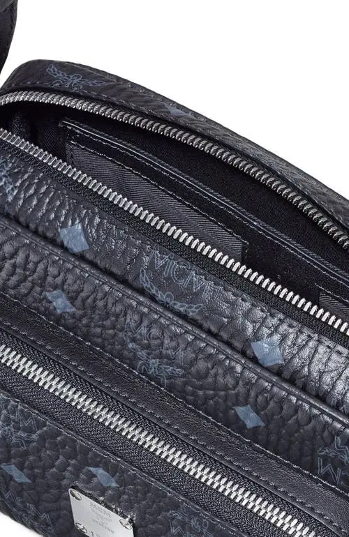 Mcm Aren Crossbody Bag - Black