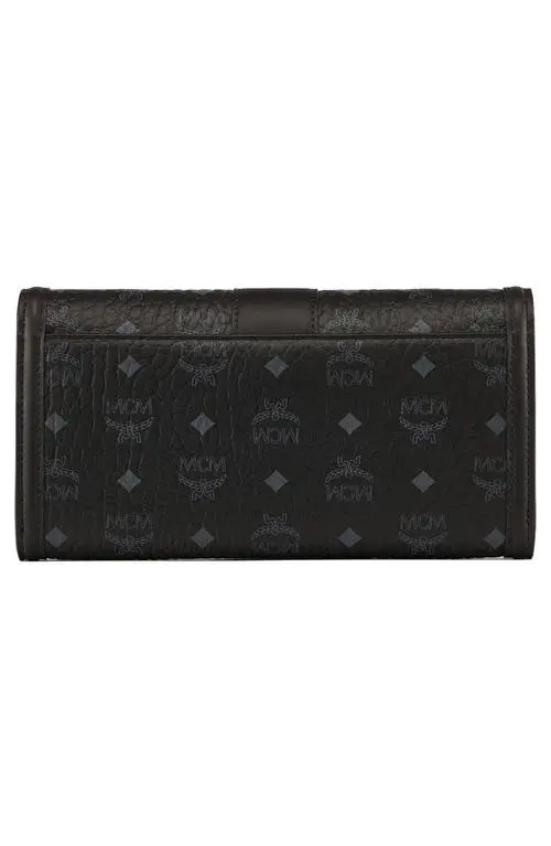 Mcm Tracy Chain Wallet - Black