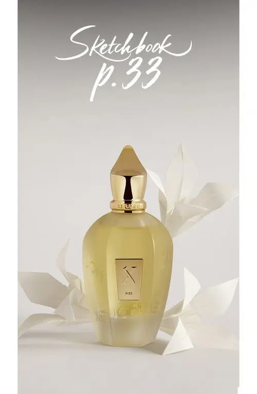 XERJOFF P.33 Blank Page Edition Perfume