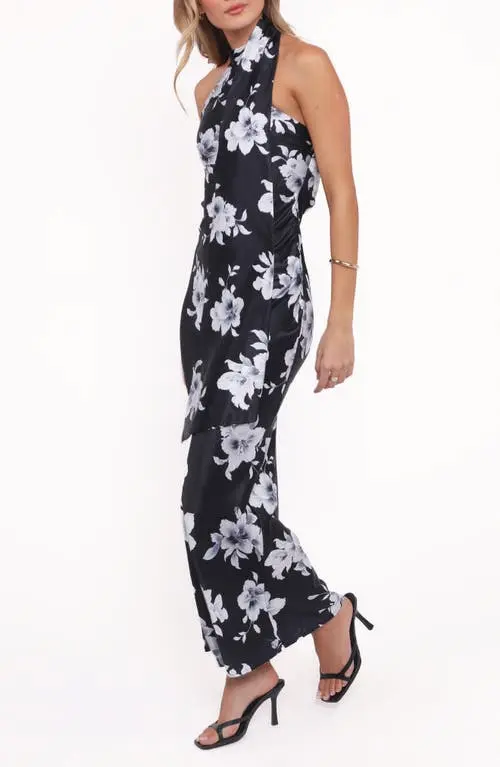 PETAL & PUP Freida Maxi Halter Dress
