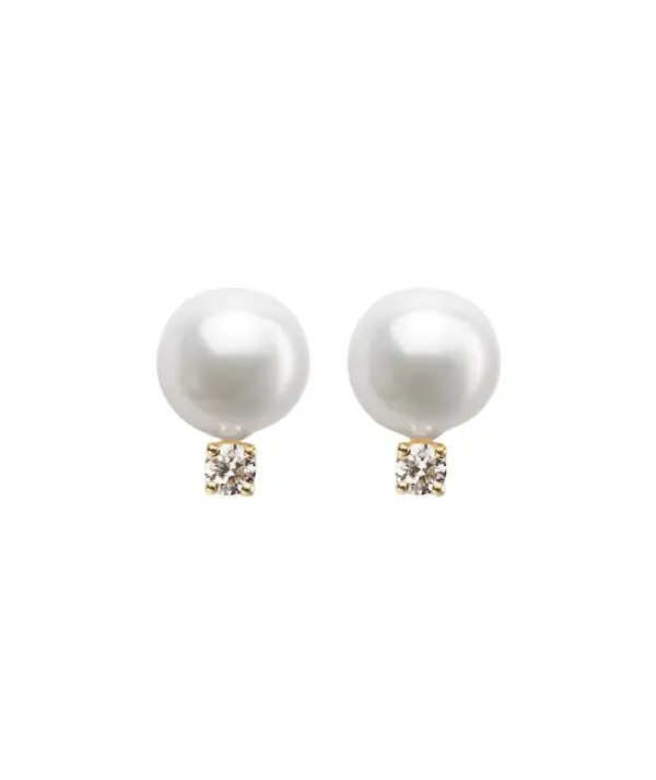 Mikimoto Akoya Pearls And Diamonds - White