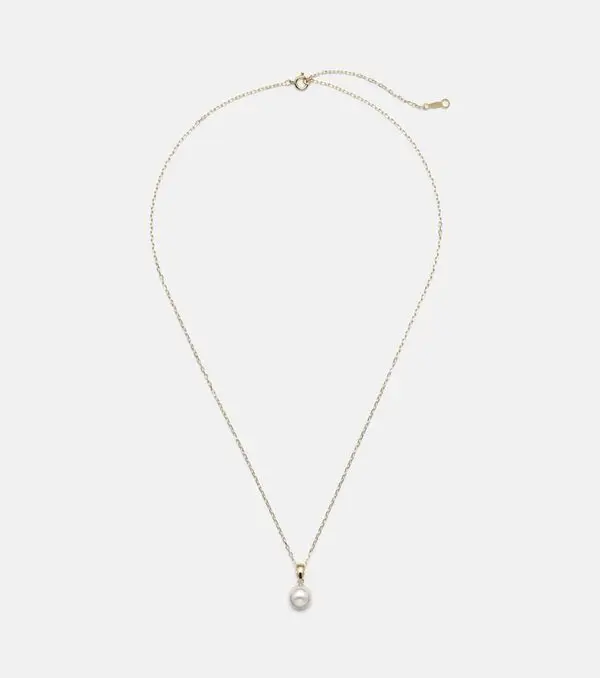 Mikimoto 18kt Yellow Necklace With Pearl - Gold