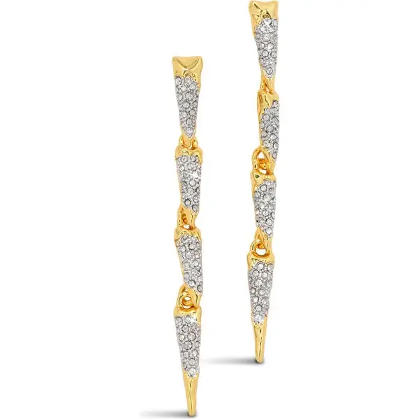 Alexis Bittar Solanales Crystal Spear Drop Earrings - Crystals
