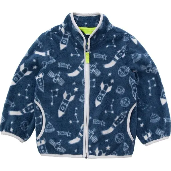 ROKKA&ROLLA Fleece Adventure Jacket - Navy Rocket