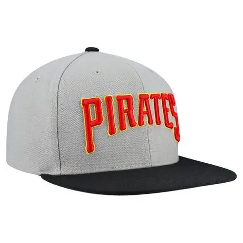 Mitchell & Ness Pittsburgh Pirates Cooperstown Collection Basic Flip Snapback Hat