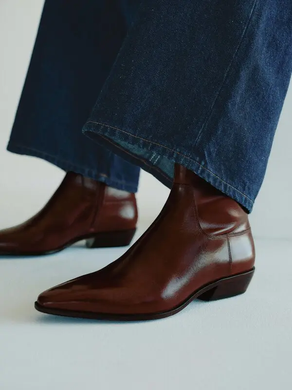 REFORMATION Dominique Boot - Brown