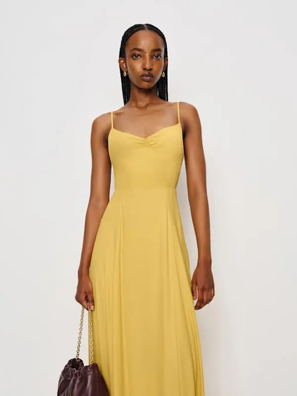 REFORMATION Thistle Maxi Dress - Dandelion
