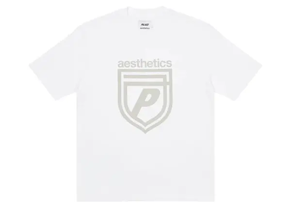 PALACE X Aesthetics Logo T-shirt - White