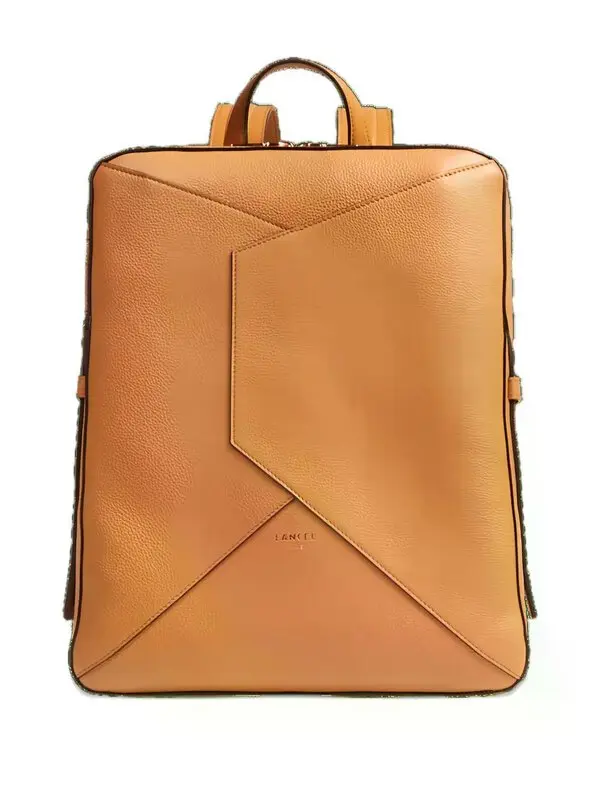 LANCEL Enveloppe Leather Backpack