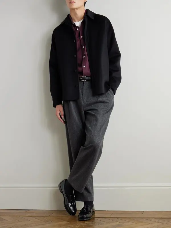 Portuguese Flannel Teca Cotton Shirt - Red