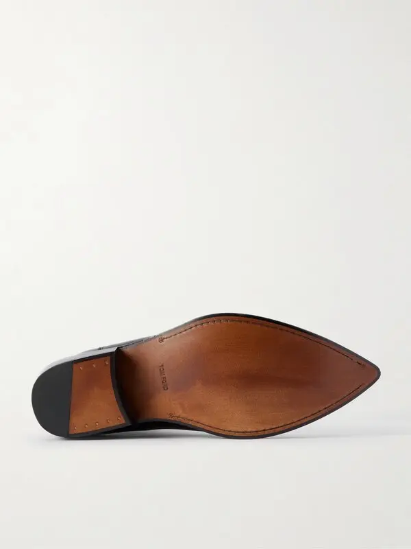 TOM FORD Dagger Leather Chelsea Boots