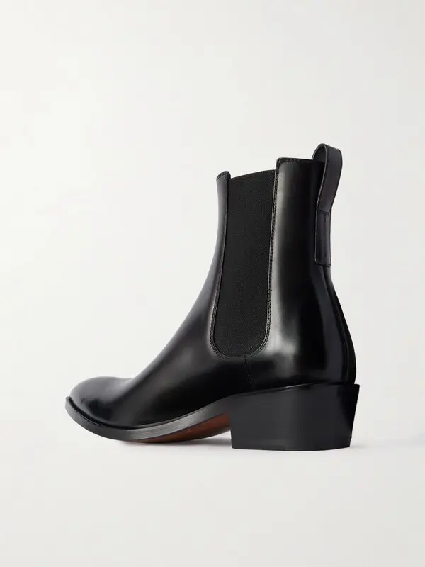 TOM FORD Dagger Leather Chelsea Boots