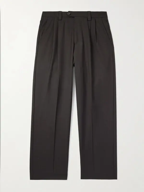 MFPEN Classic Wide-leg Pleated Trousers