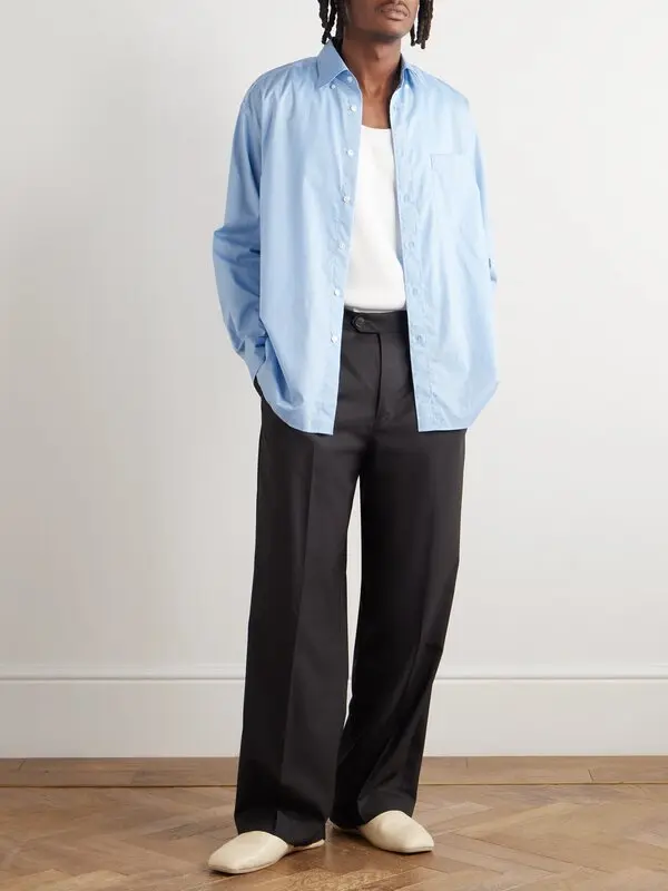 MFPEN Classic Wide-leg Pleated Trousers