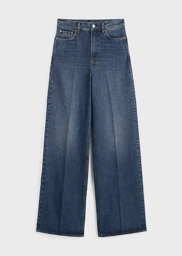 TOTEME High-waisted Wide-leg Jeans