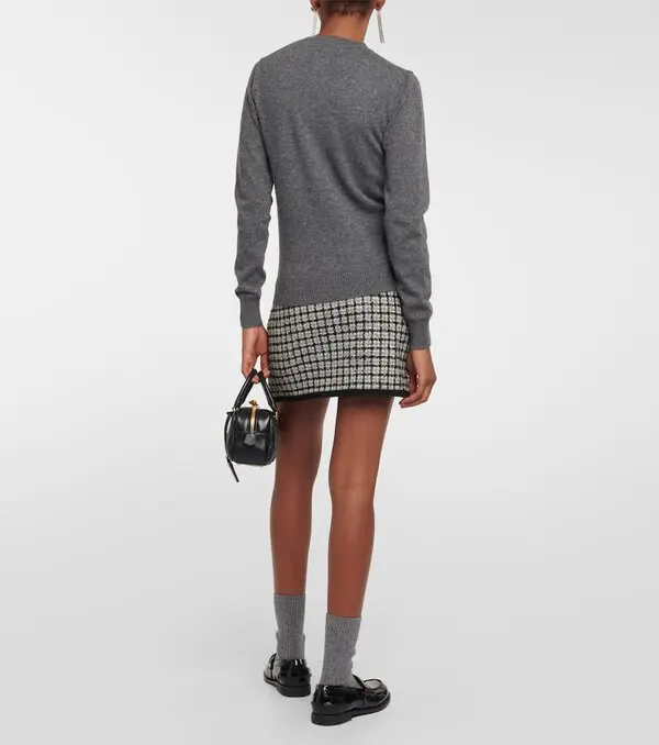 Miu Miu Cashmere Button Cardigan