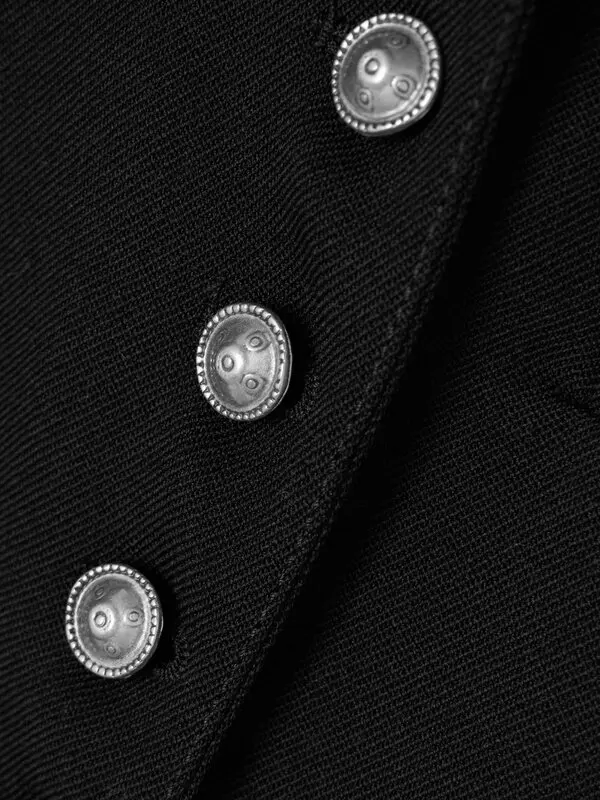 EMPORIO SIRENUSE Tolly Embellished Wool-twill Jacket