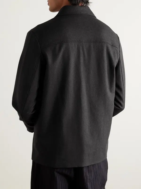 A.p.c. Jamie Recycled Wool-blend Overshirt