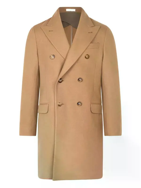 Boglioli Double-breasted Horn-button Coat