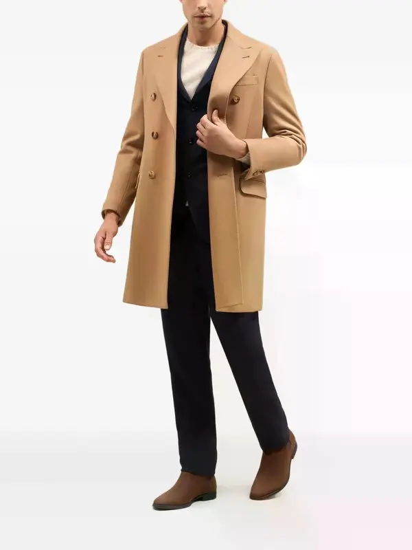 Boglioli Double-breasted Horn-button Coat