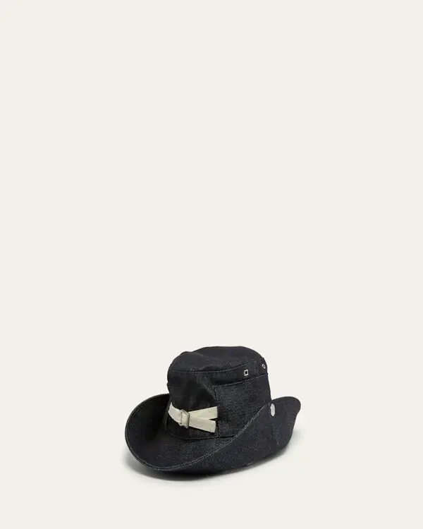 Jacquemus The Artichaut Bucket Hat - Dark Navy