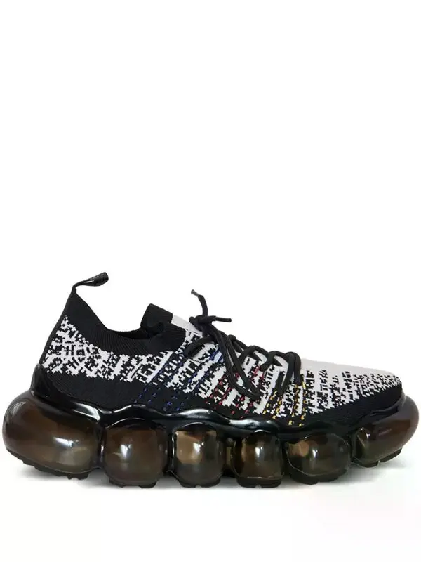 GROUNDS Jewelry Pixel Bubble Sneakers - White