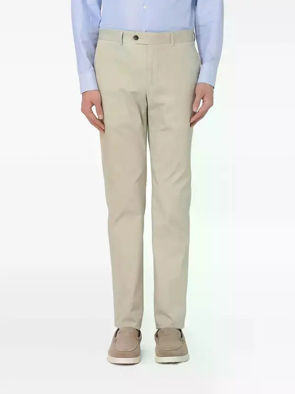 MANUEL RITZ Two-button Patch-pocket Blazer - Neutrals