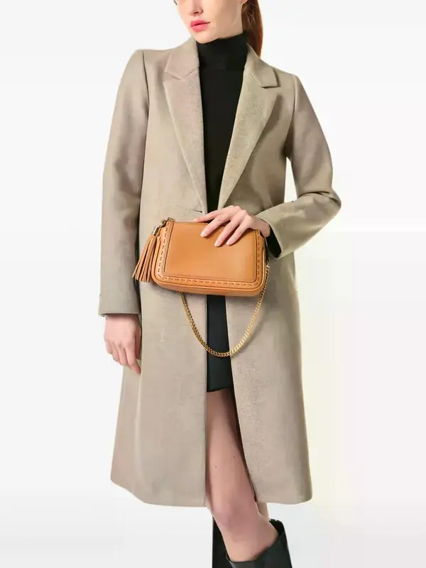 LANCEL Premier Flirt Tassel-detail Crossbody Bag - Brown