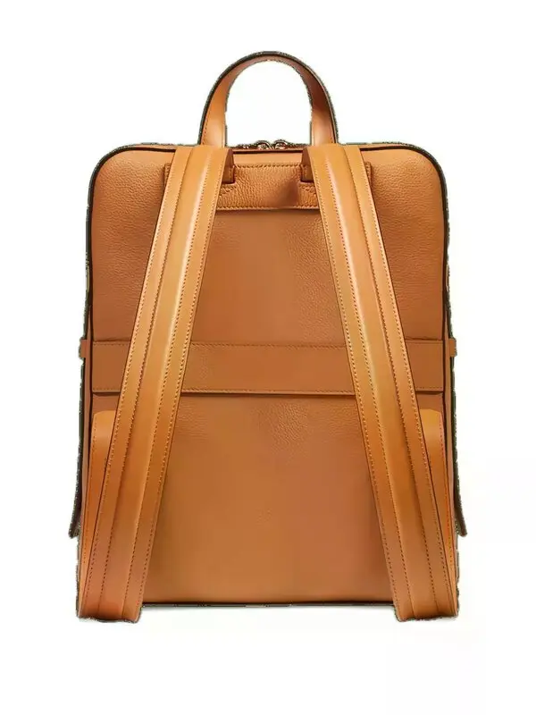 LANCEL Enveloppe Leather Backpack