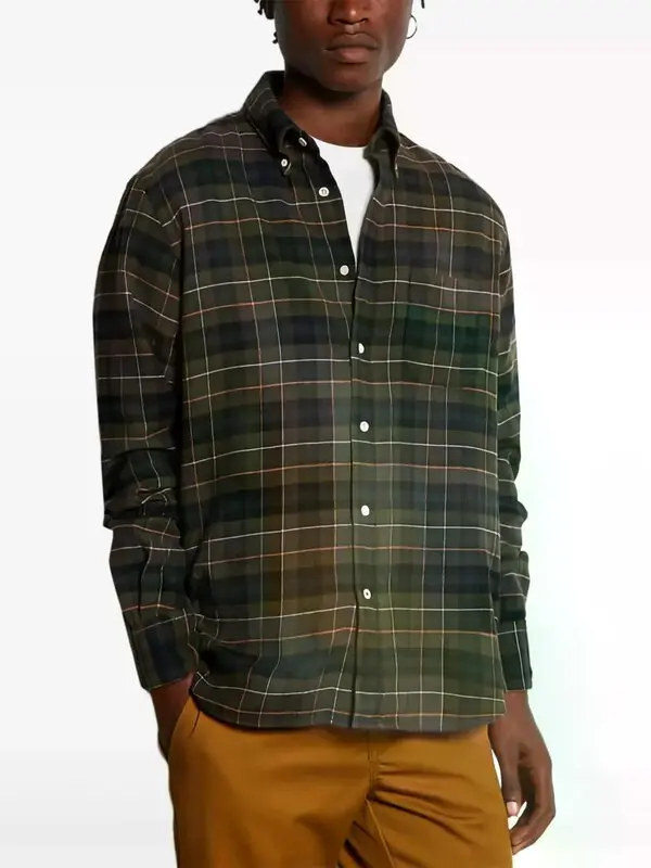 Hartford Checked Button-down Shirt