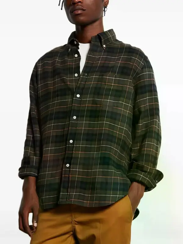 Hartford Checked Button-down Shirt