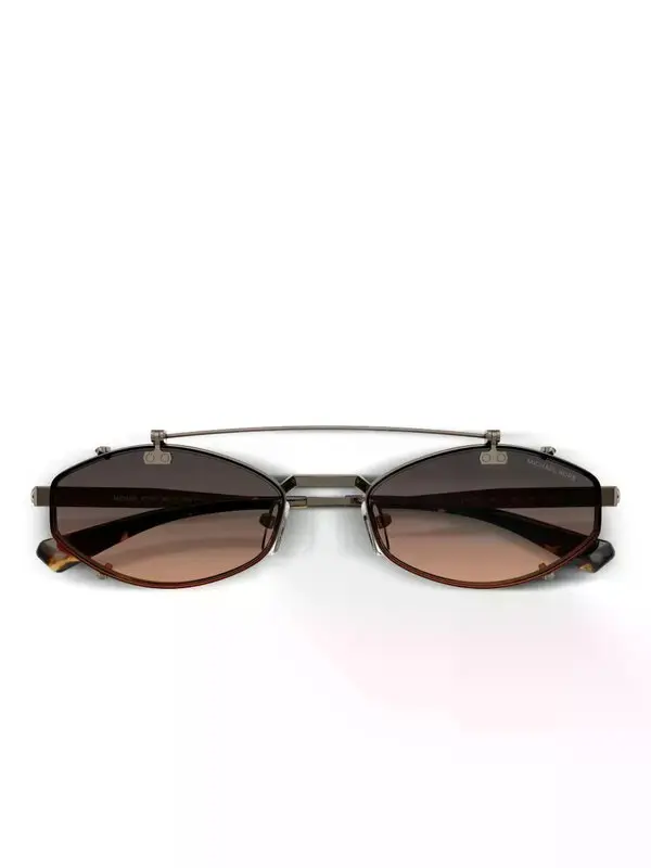 Michael Kors Oval-frame Sunglasses - Grey