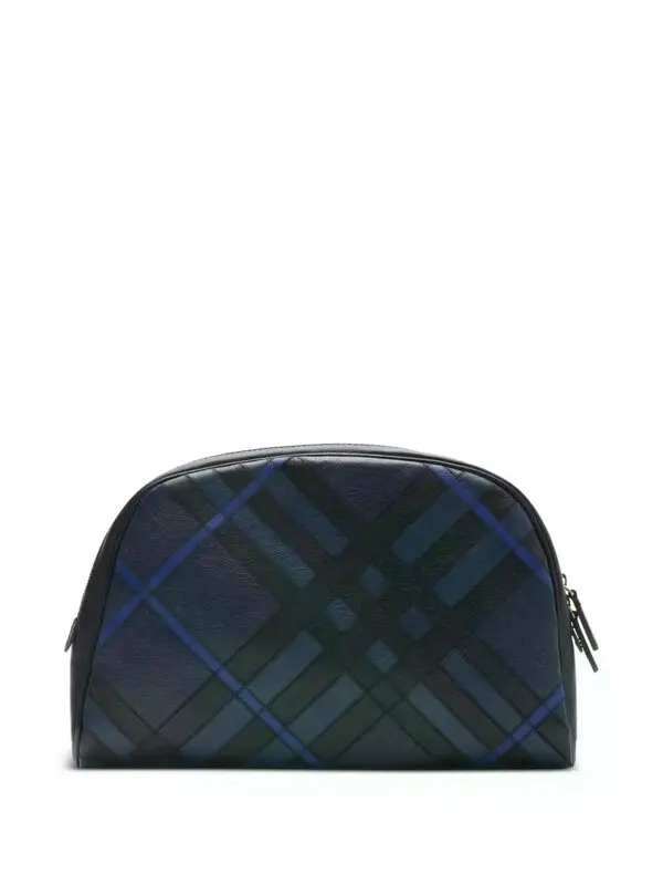 Burberry Check-pattern Wash Bag